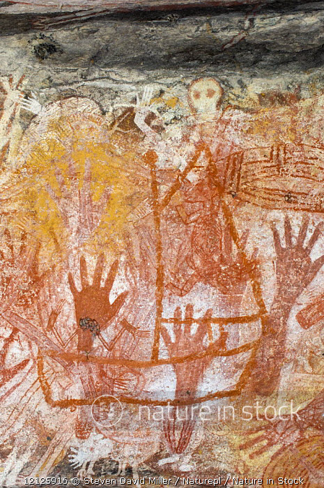 Aboriginal Rock Art Hands 20,000 Year Old Hand Seen For First Time