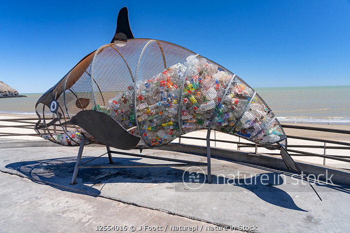 Plastic Bottle Shaped Recycling Bin